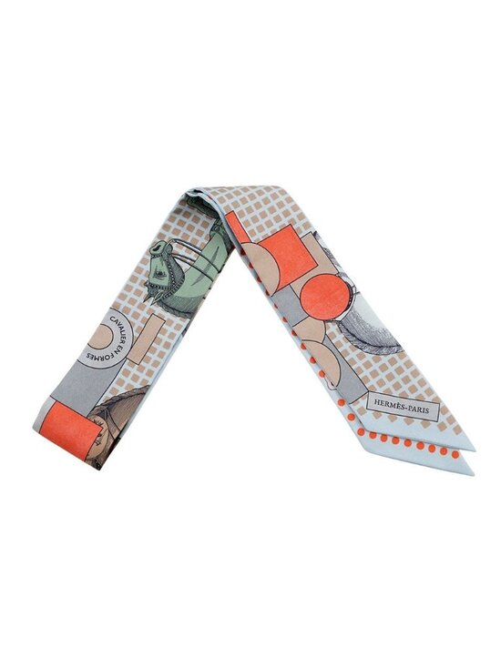 Hermes | Accessories | Hermes Scarf Twilly Courte Cavalier Anne Form En ...